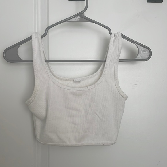 Garage | Tops | White Garage Tank | Poshmark